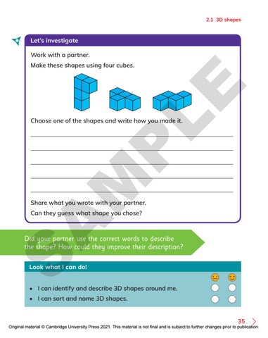 Primary Mathematics Learner's Book 2 Sample by Cambridge International ...