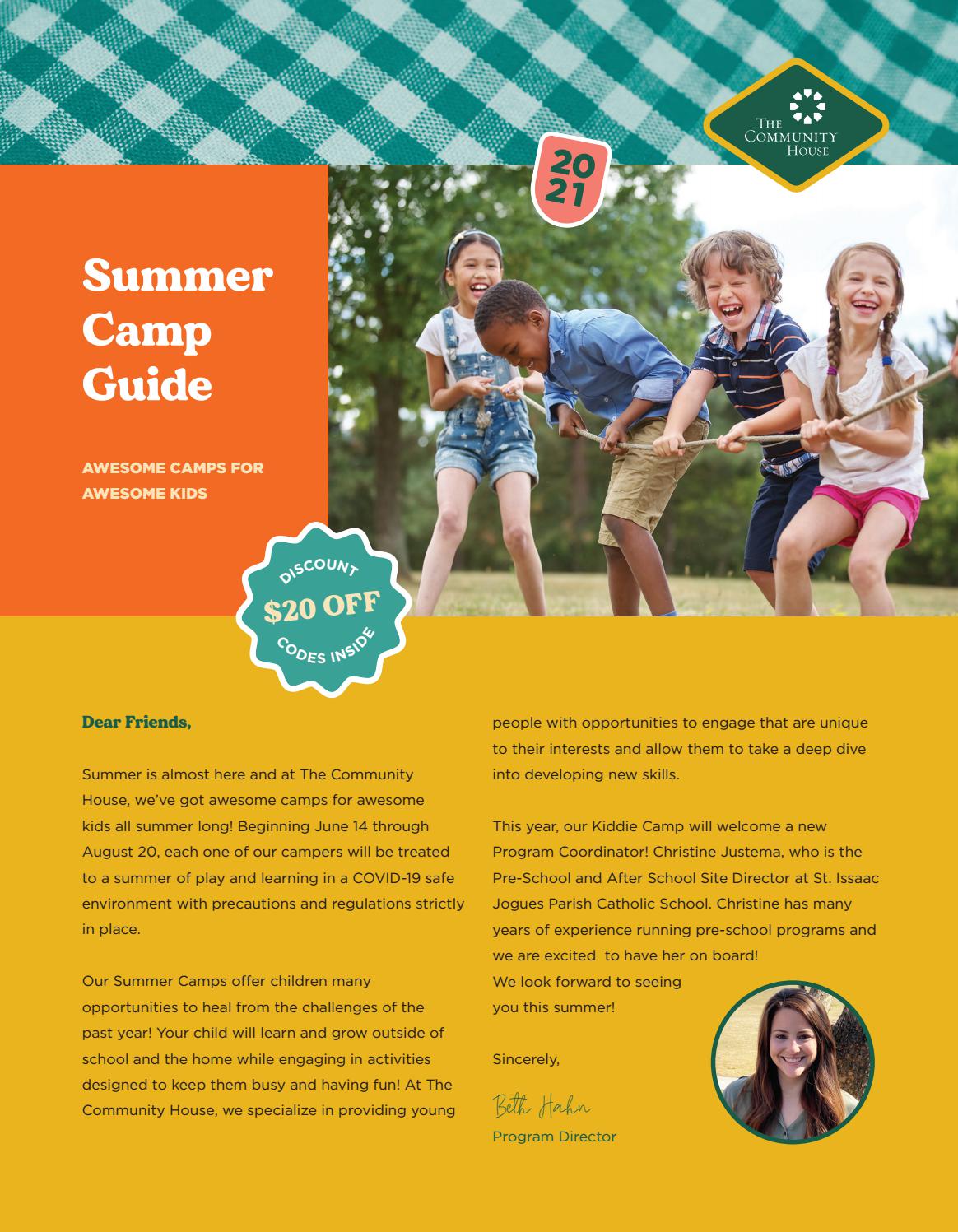 2021 Summer Camp Guide by The Community House - Issuu