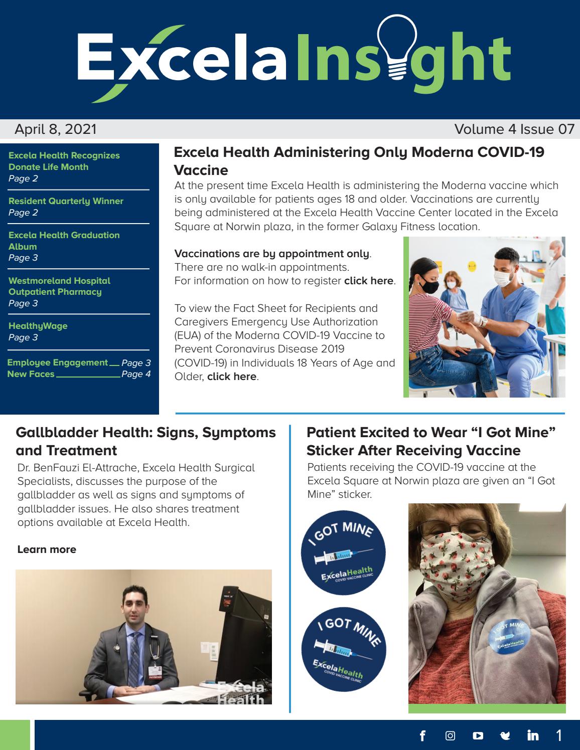 4/8/2021 Excela Insight by Independence Health System - Issuu