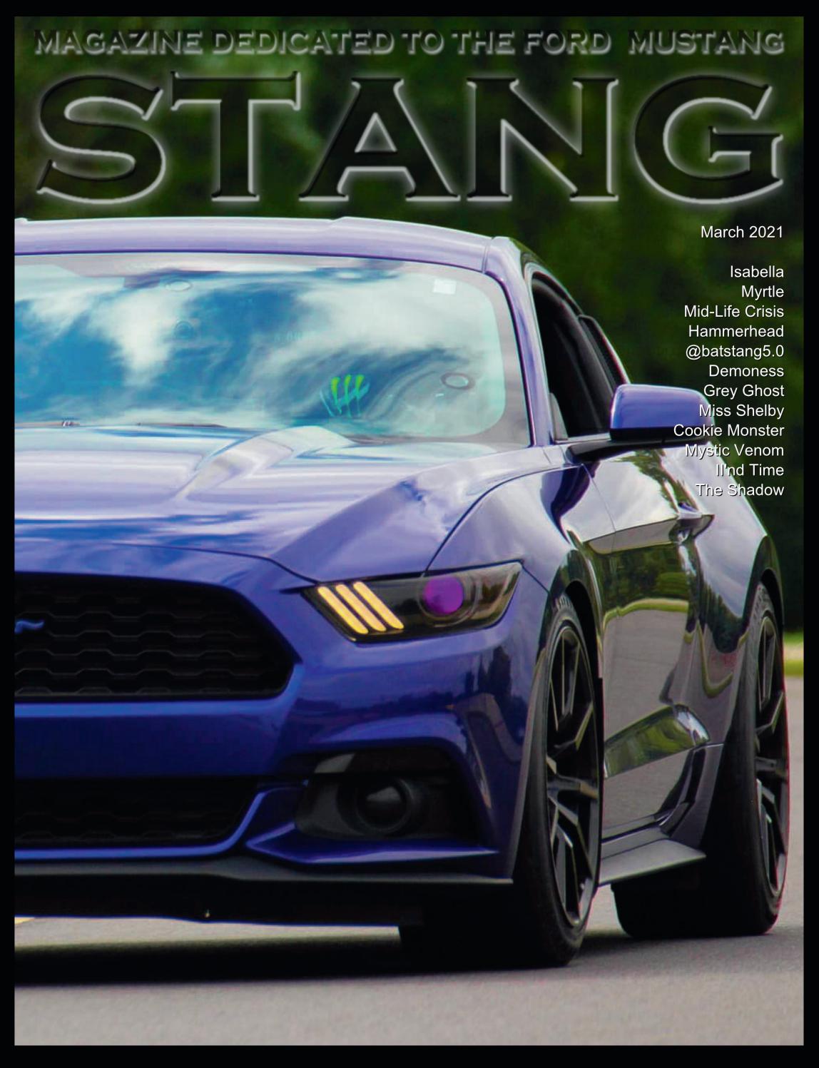 STANG Magazine March 2021 by STANG Magazine - Issuu