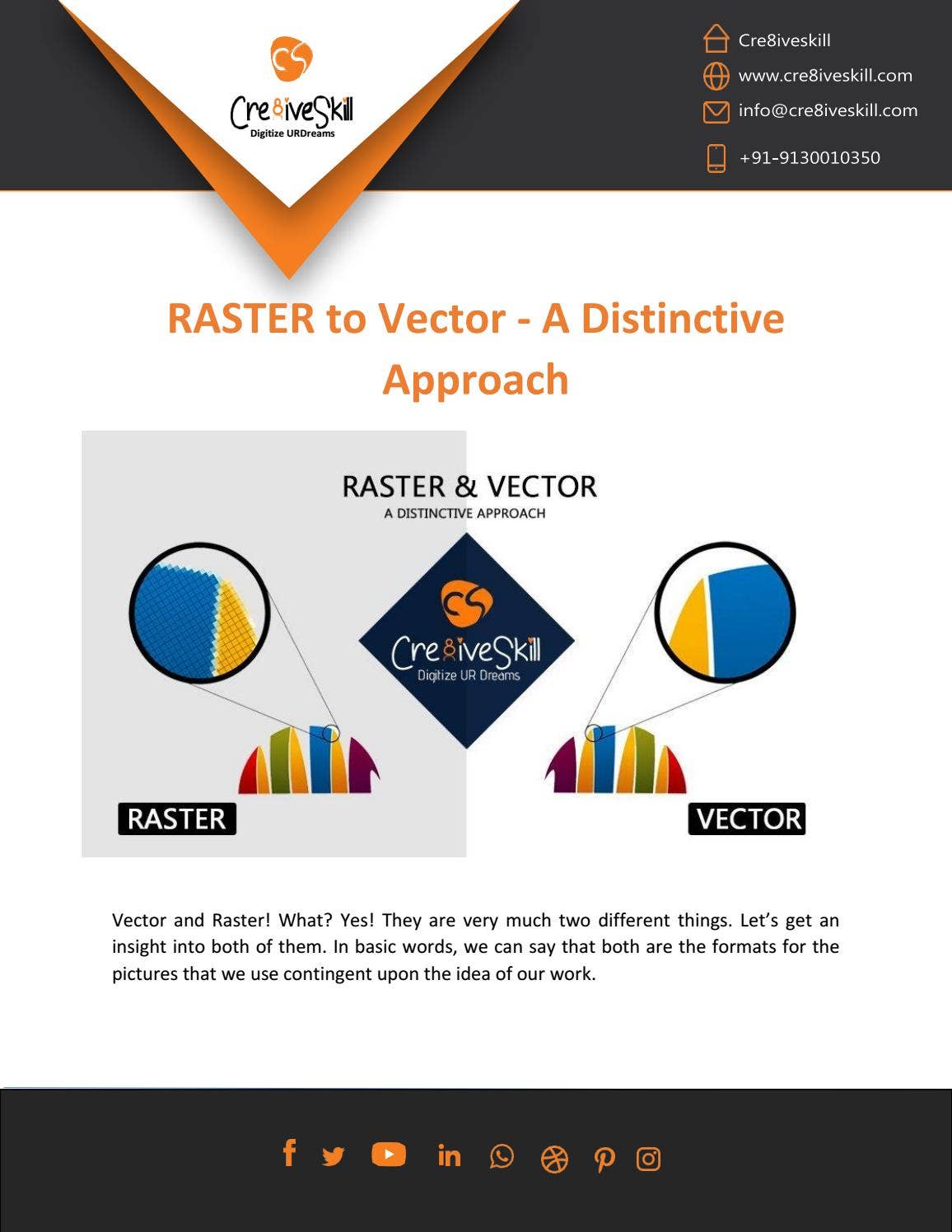 Vector Conversion Services | Raster To Vector Art Conversion ...