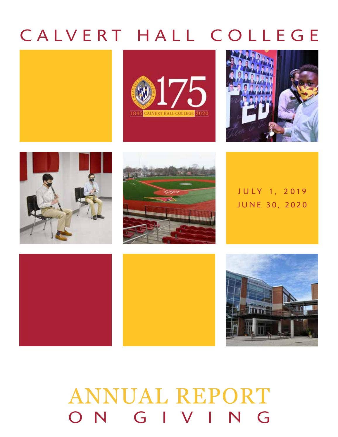 Calvert Hall 2019-2020 Annual Report by Calvert Hall College High ...