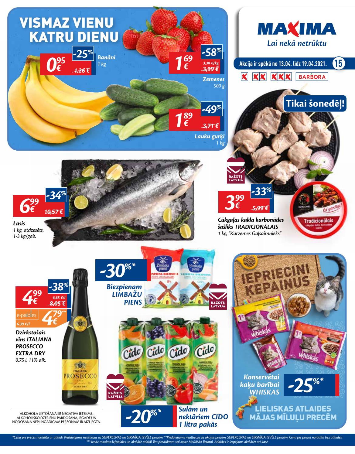 MAXIMA | X XX XX | 13.-19.04.2021. by Maxima Latvija - Issuu