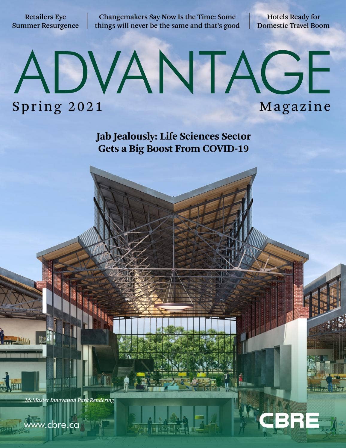 CBRE Canada Advantage Magazine - Spring 2021 by cbrecanada - Issuu