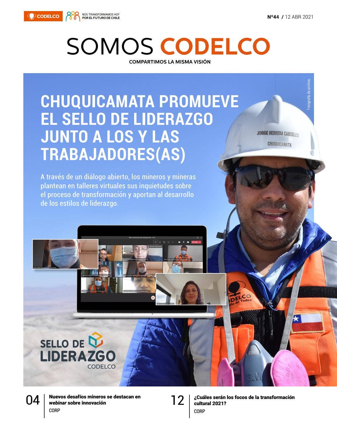 Somos Codelco | 12 de abril by Mi Codelco - Issuu