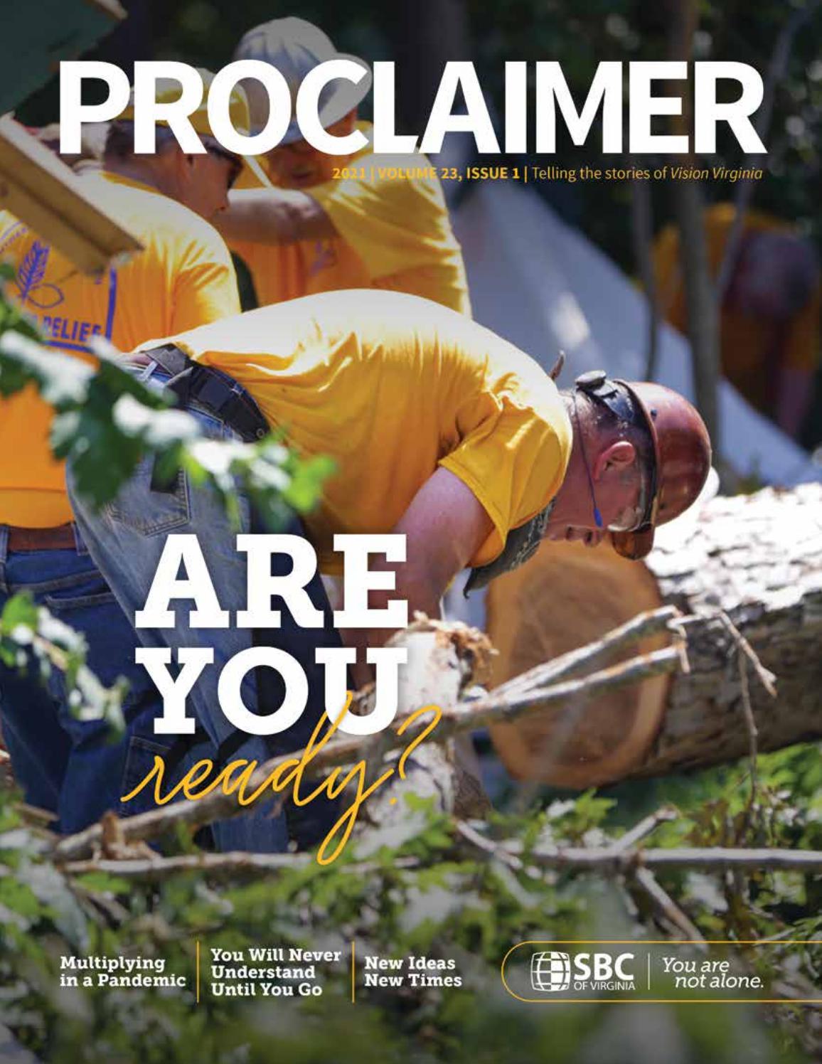 Proclaimer 2021 Spring by SBC of Virginia - Issuu