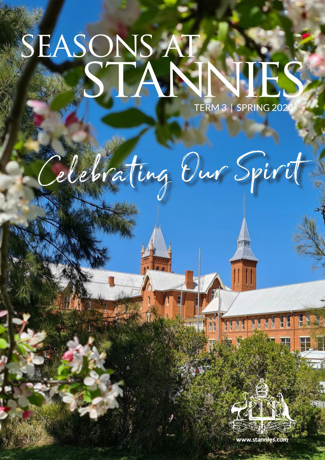 Seasons at Stannies Spring Edition 2020 by St Stanislaus College - Issuu