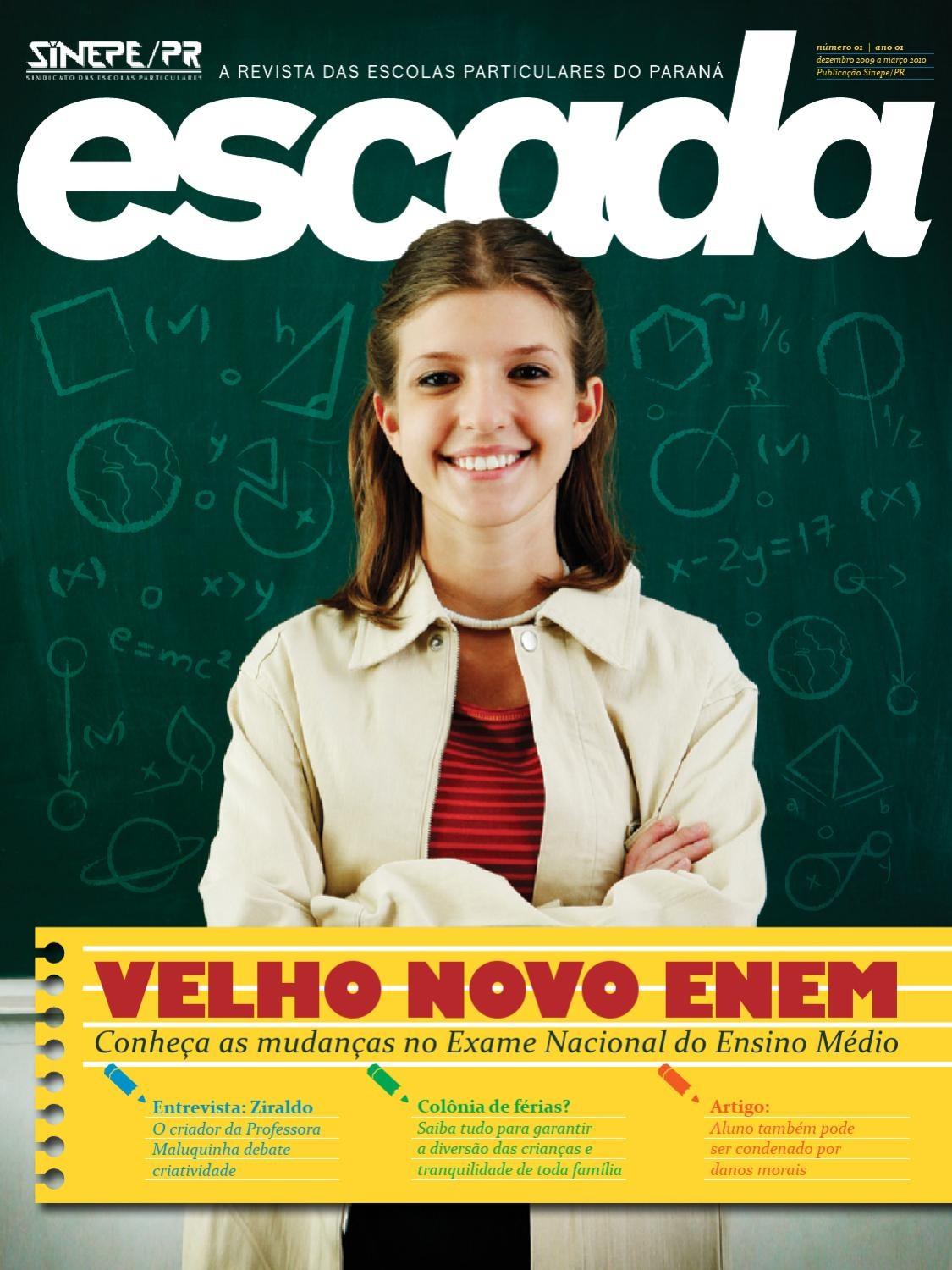 Revista Escada - Edição 01 by Sinepe/PR - Issuu