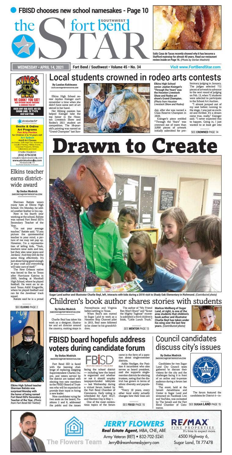 04-14-2021 Edition of the Star by Fort Bend Star | Fort Bend Business ...
