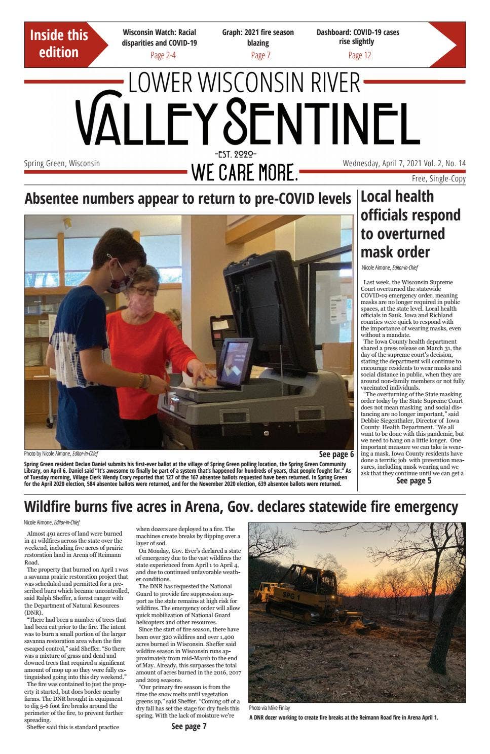 Valley Sentinel - 04-07-2021 by Valley Sentinel - Issuu