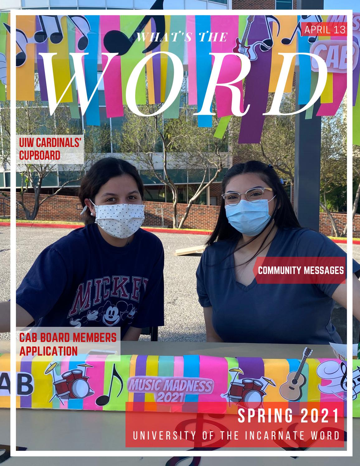 What's The Word Student Online Magazine by UIW Campus Engagement - Issuu