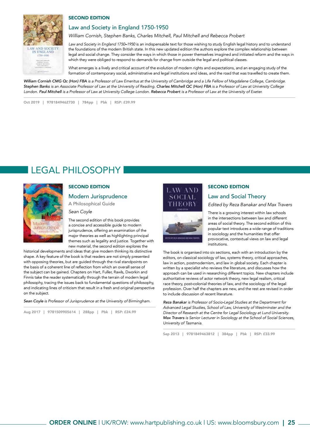 Law - Hart Textbooks Catalogue 2021 by Bloomsbury Publishing - Issuu