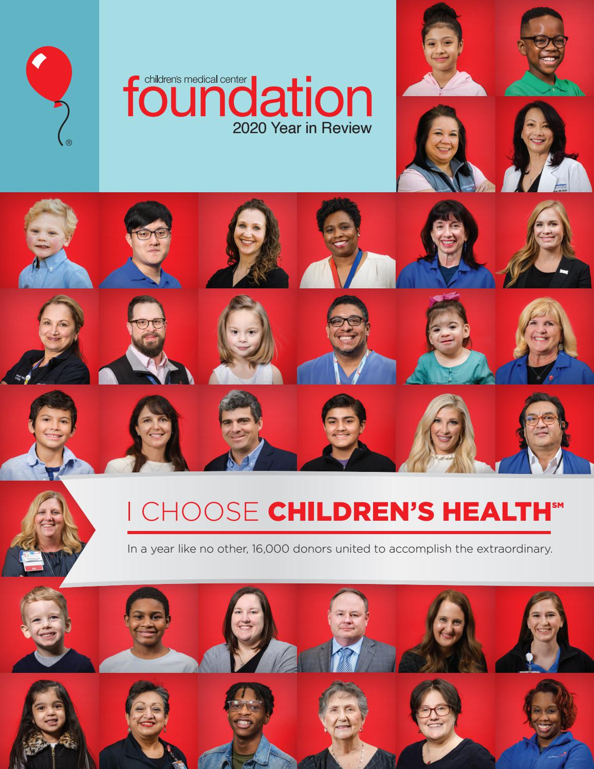 2020 Annual Report Children s Medical Center Foundation By Children s 2020 Annual Report Children s Medical Center Foundation By Children s