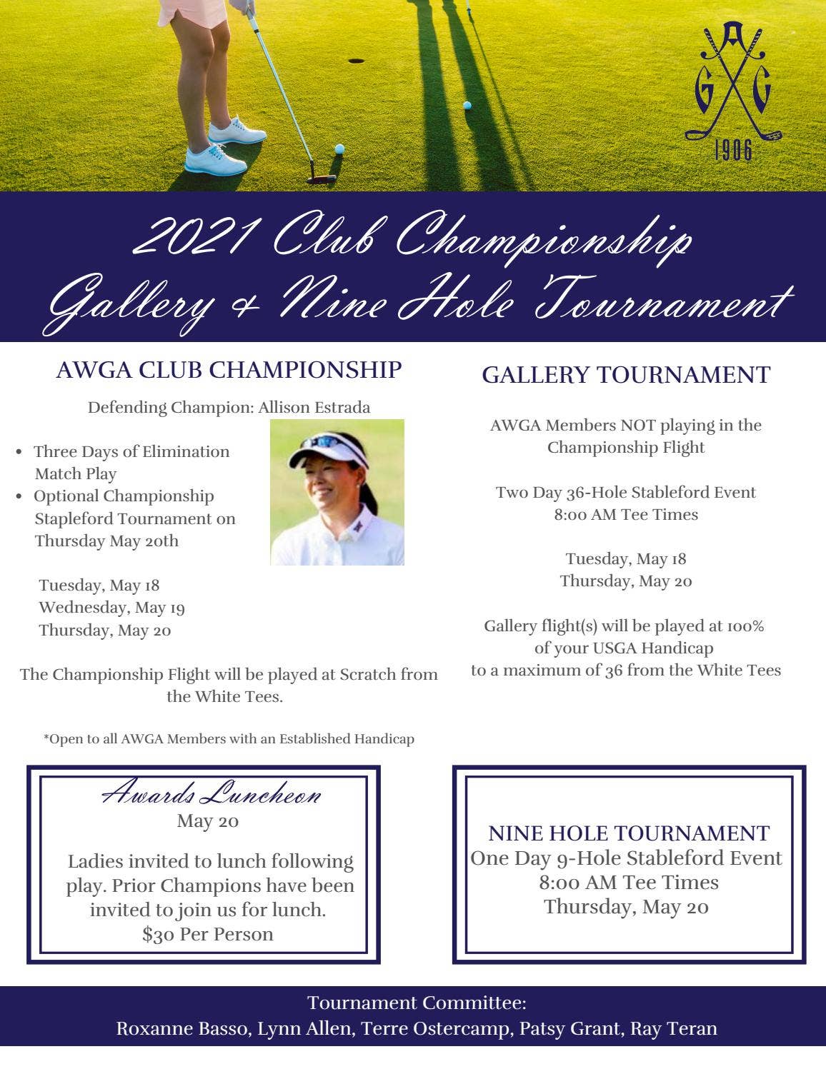 AWGA CLUB CHAMPIONSHIP by Annandale Golf Club - Issuu