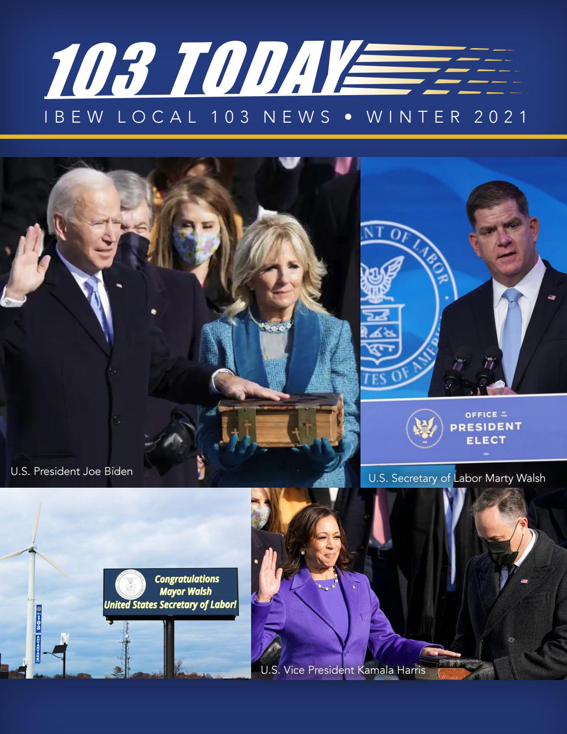 103 Today - Winter 2021 by IBEW Local 103 - Issuu