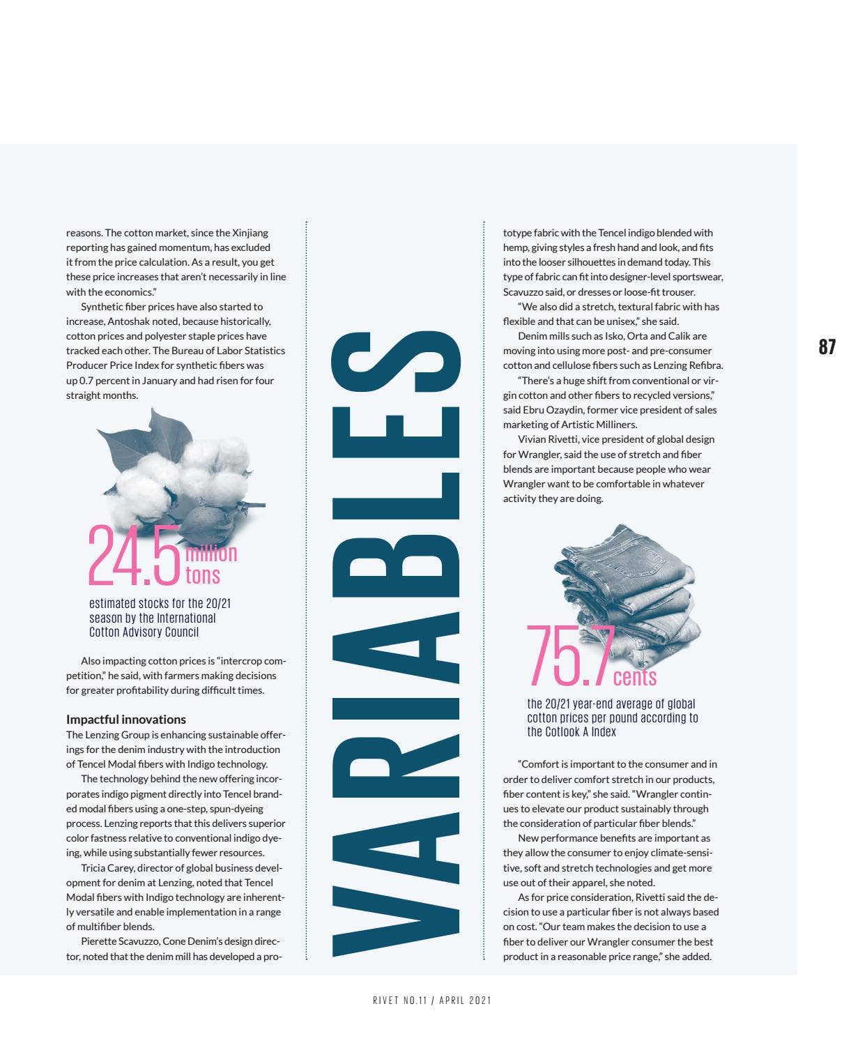 Rivet Magazine: April 2021 by Sourcing Journal - Issuu