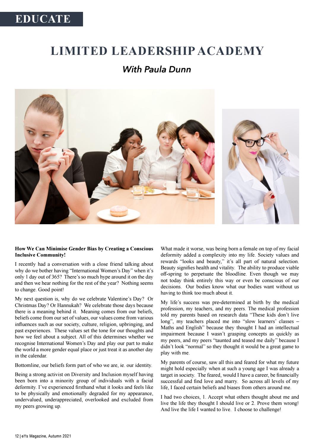 eYs Magazine Autum 2021_Edition_12 by eYs Magazine - Issuu