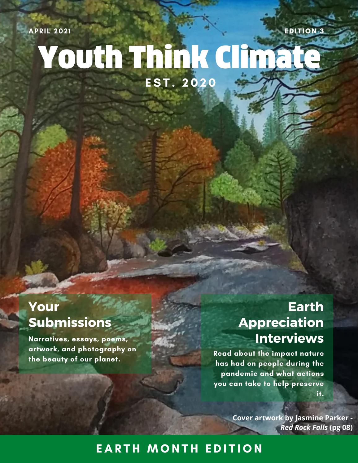 Youth Think Climate Magazine Edition #3: Earth Month by ...