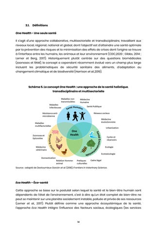 One Health - Une seule santé, évaluation d’une approche intégrée en ...