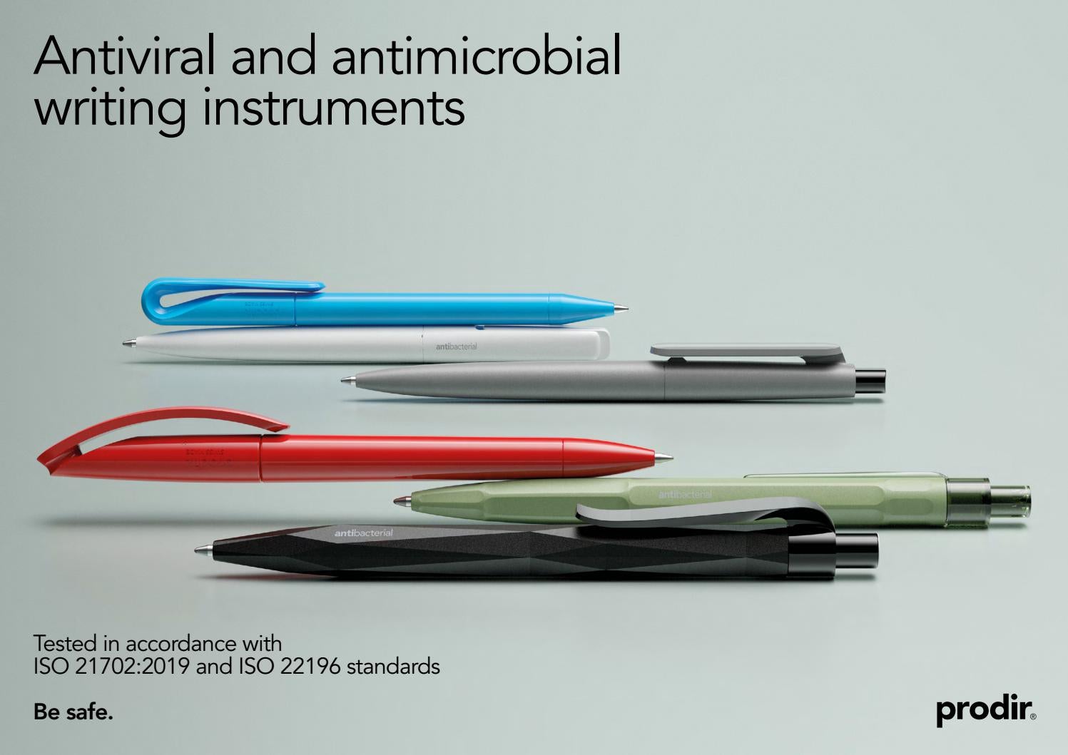 Prodir Antibacterial Pens Brochure (en) by Prodir - Issuu