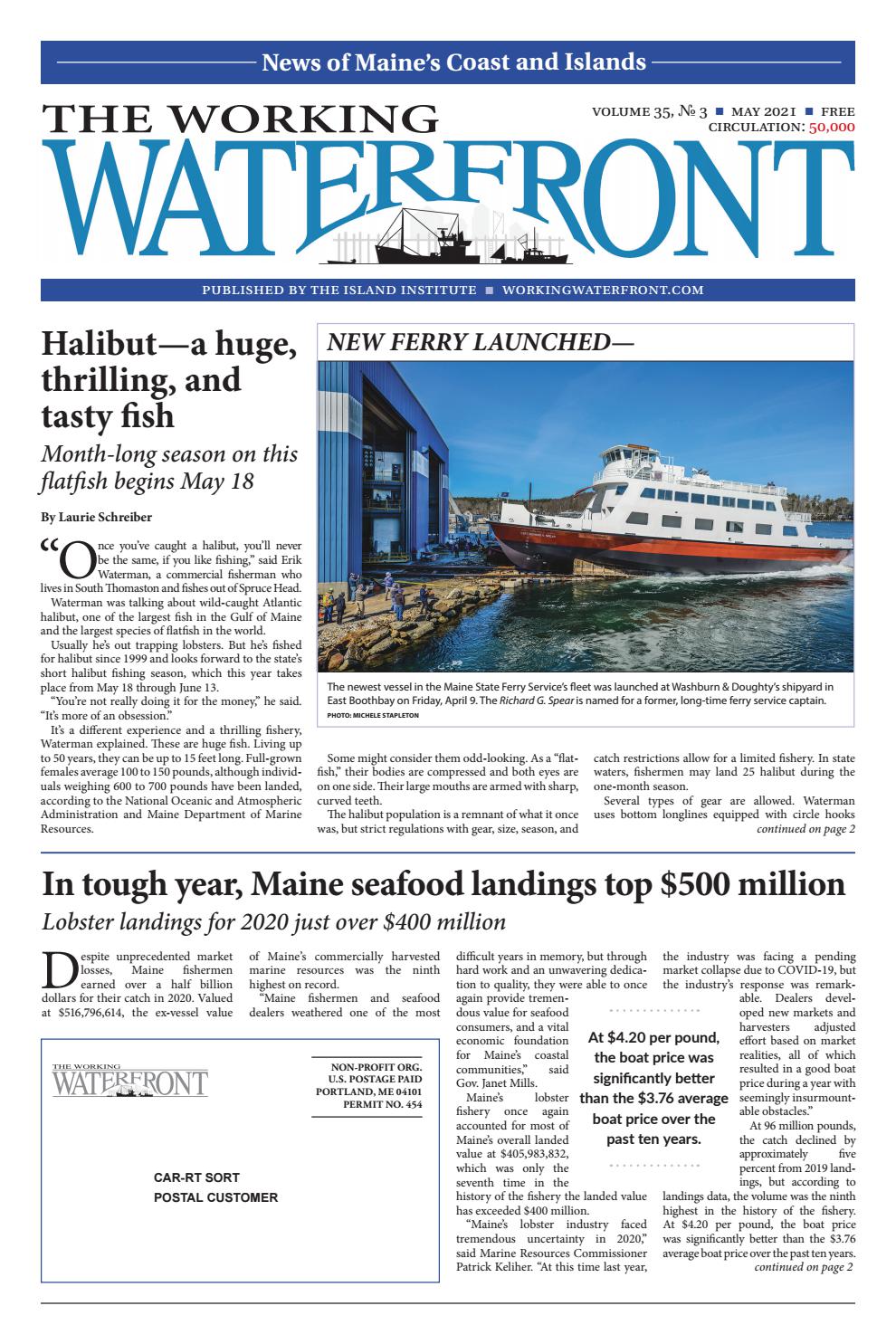 The Working Waterfront, May 2021 by Island Institute - Issuu