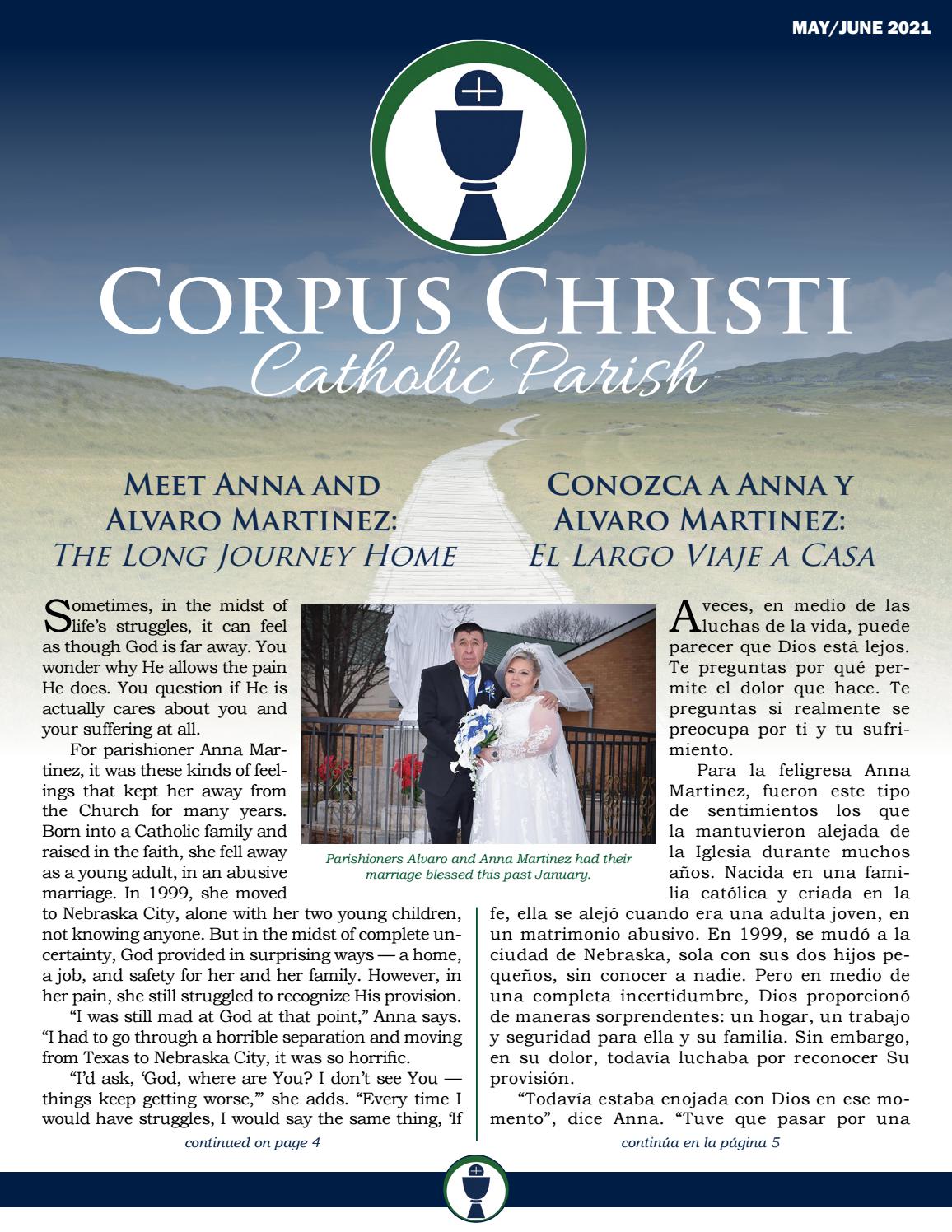 Corpus Christi Catholic Parish Newsletter — May/June 2021 by Catholic ...