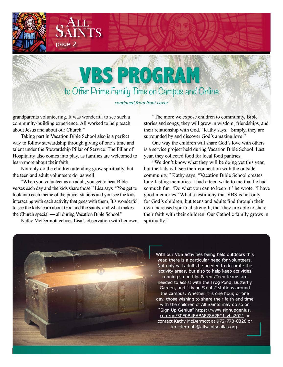 All Saints Catholic Church Newsletter — April 2021 by Catholic ...