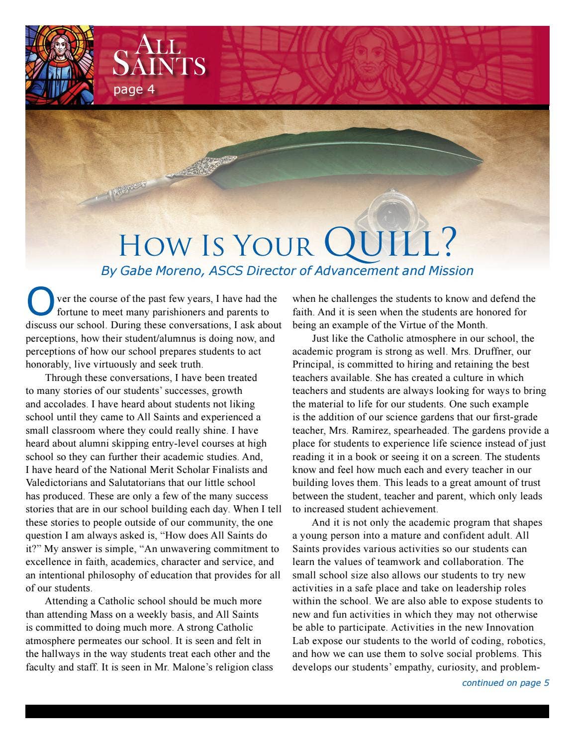 All Saints Catholic Church Newsletter — April 2021 by Catholic ...