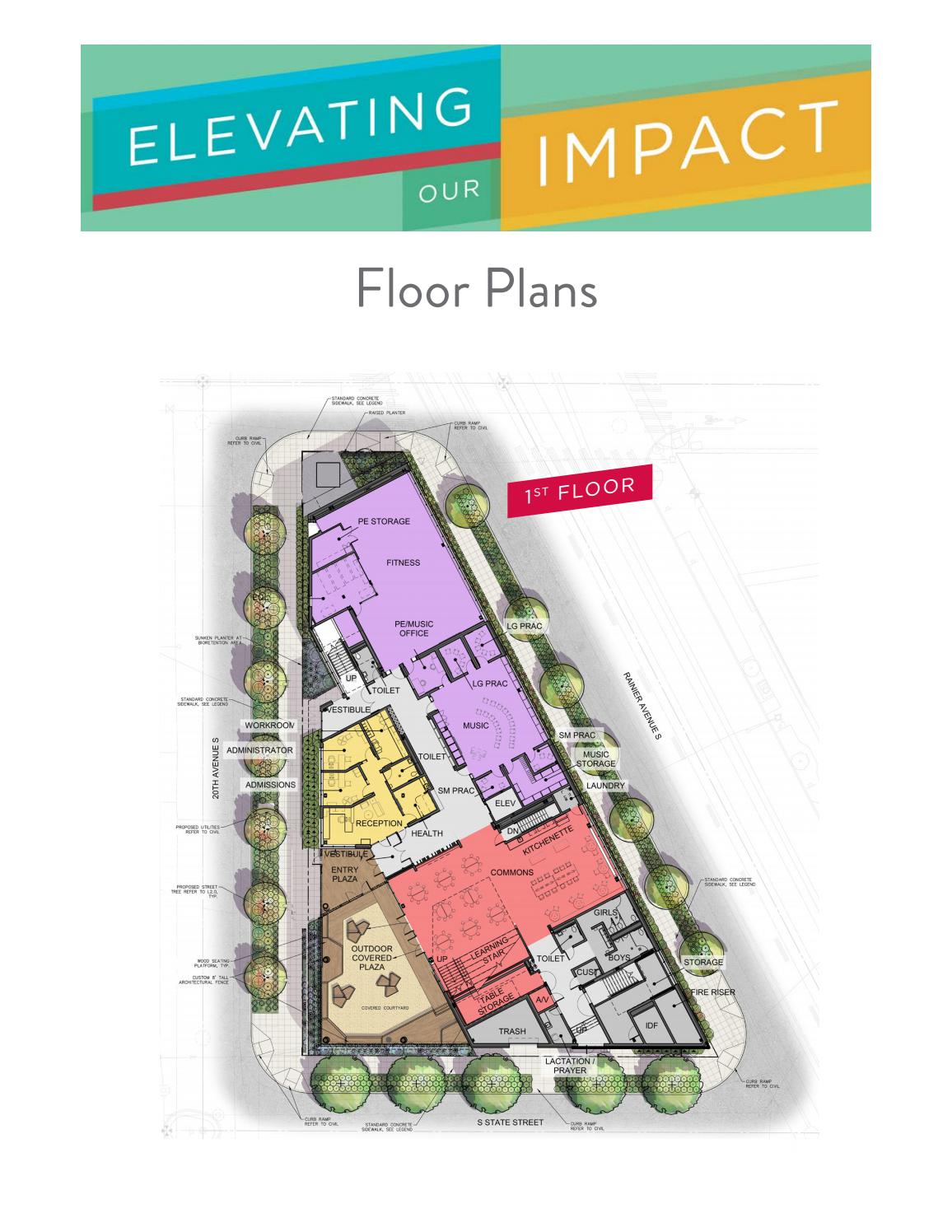 Middle School Floor Plans by hamlinrobinsonschool - Issuu