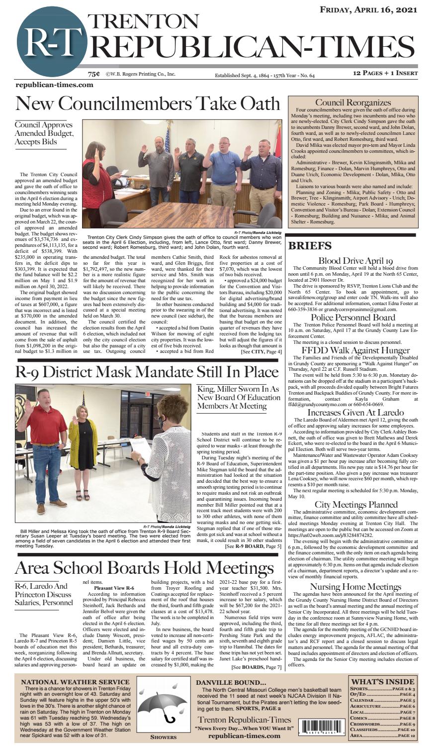 Trenton R-Times_04-16-2021 by GranDesign - Issuu