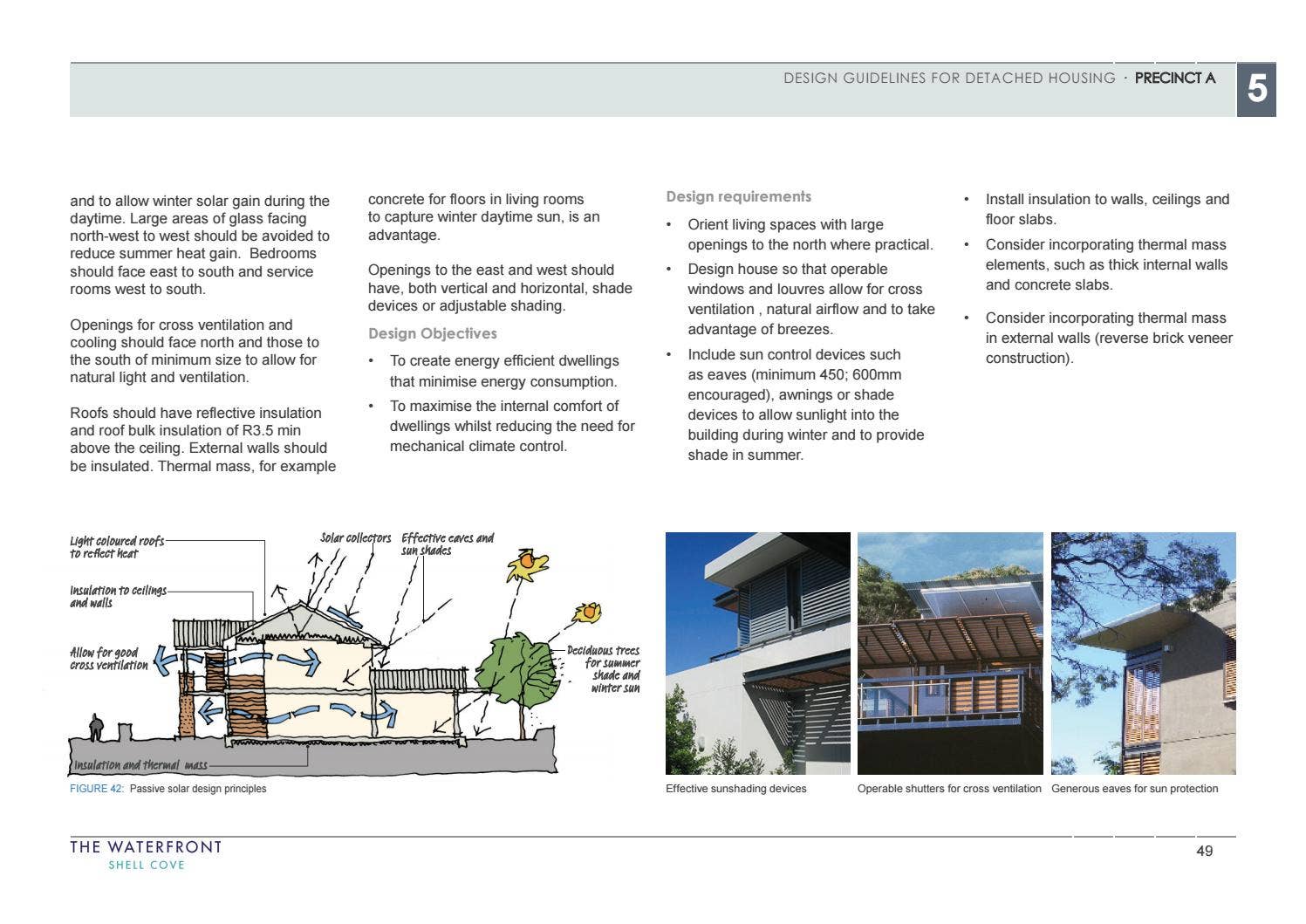 The Waterfront, Shell Cove - Design Guidelines - Precinct A by Frasers ...