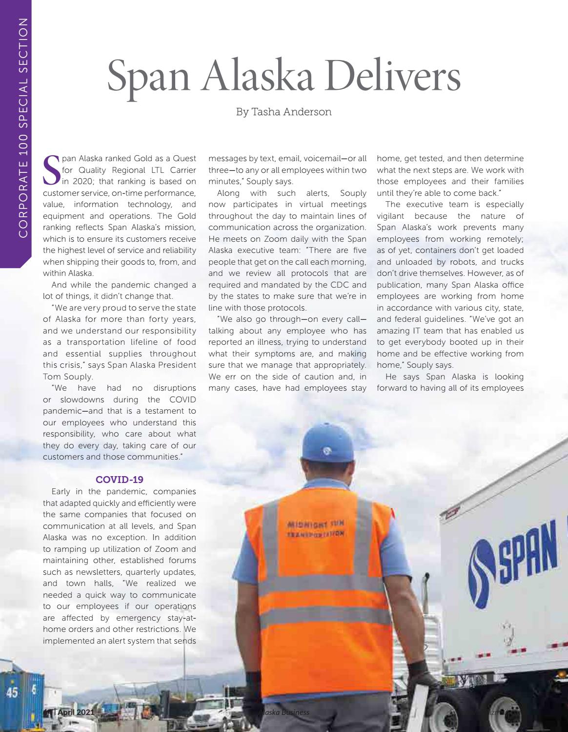 Alaska Business April 2021 by Alaska Business - Issuu