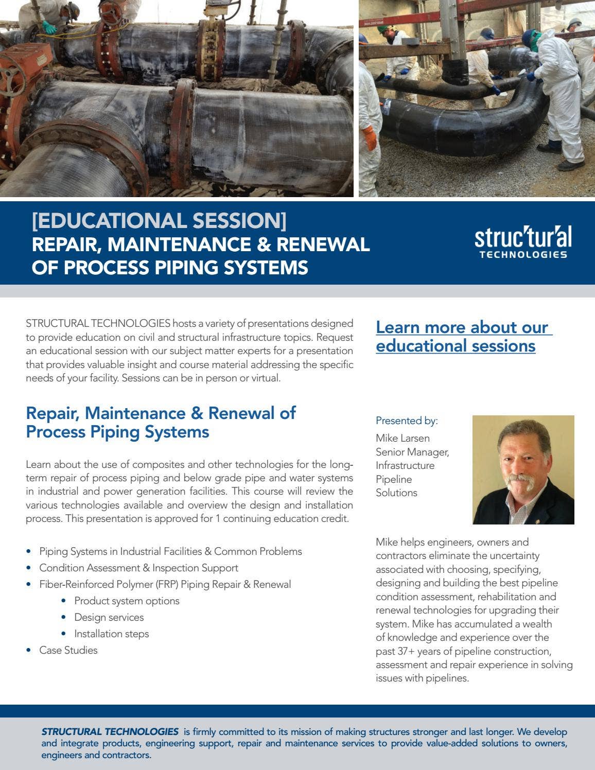 Industrial Pipe Lunch & Learn Program by Structural Group, Inc. - Issuu