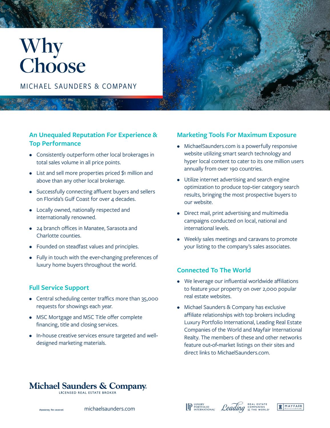Why Choose Michael Saunders & Company? by Michael Saunders & Company ...