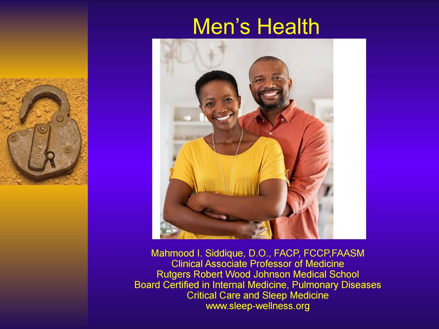 Men's Health and Hormones by Mahmood Siddique, D.O, FACP, FCCP, FAASM ...