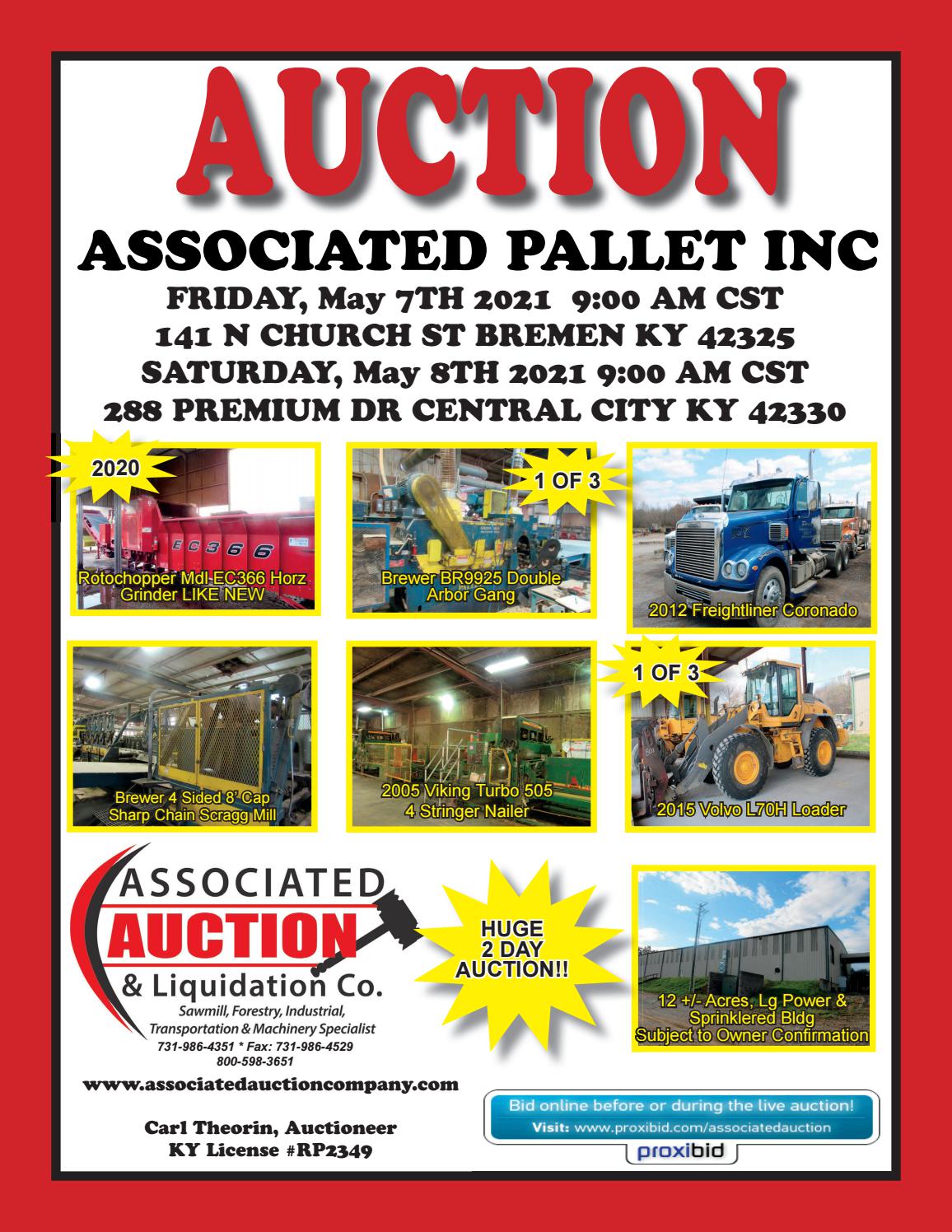 Auction Direct Mail Brochure_Assoc Pallet by Fox Press - Issuu