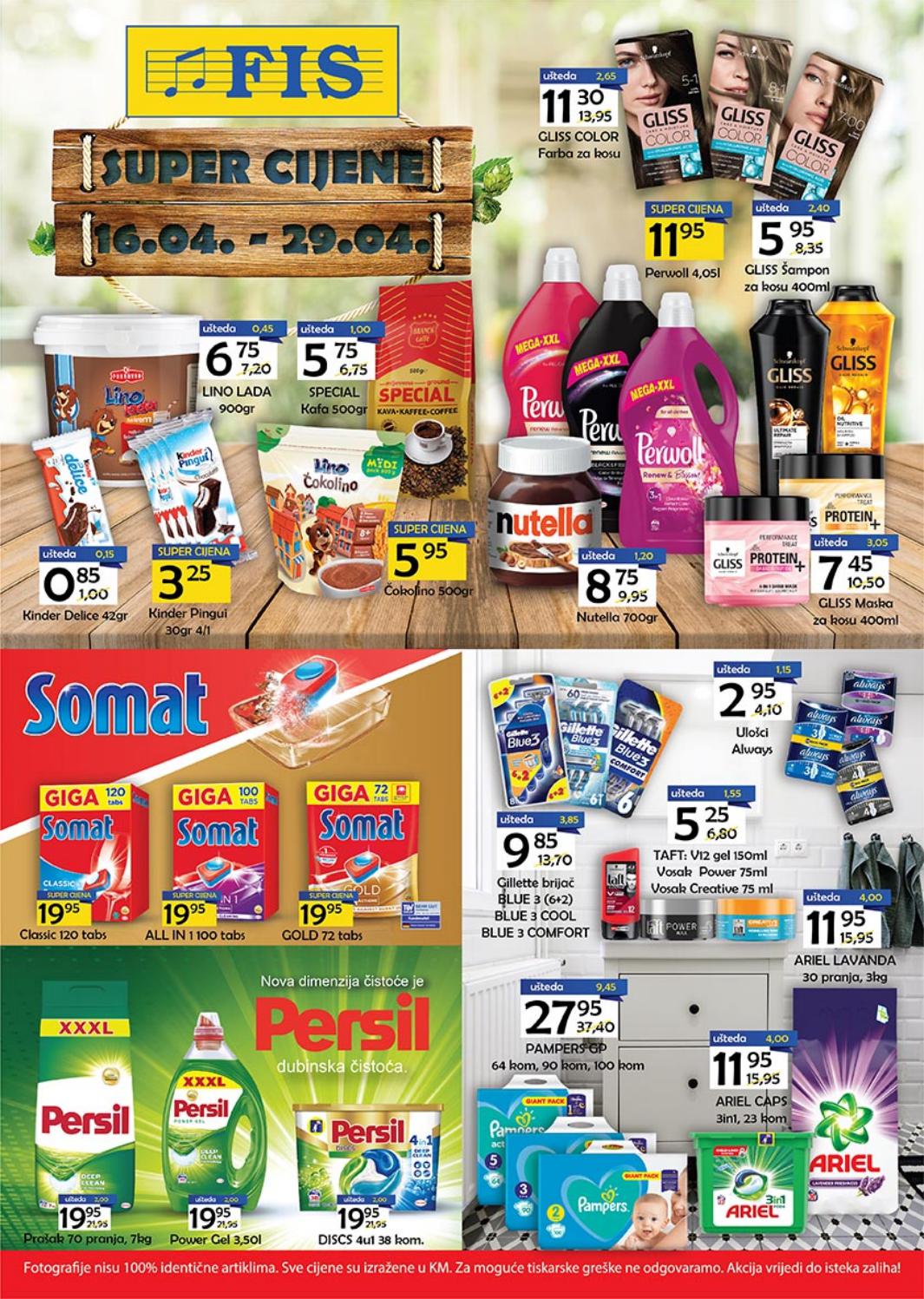 Fis katalog Super cijene od 16.-29.04.2021. by Catalog.ba - Issuu