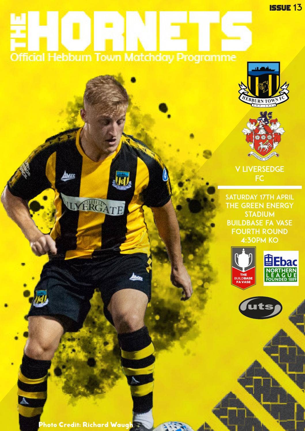 Hebburn Town Official Matchday Programme, 2020-21, Issue 13: v ...