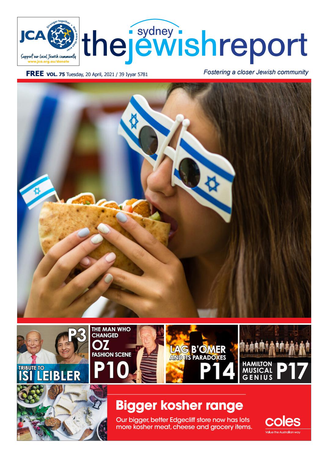 The Sydney Jewish Report - April Edition 2021 by thejewishreport - Issuu