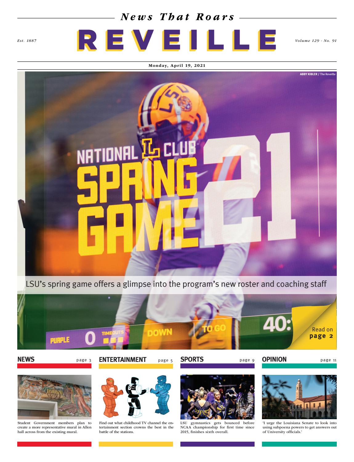 The Reveille 4-19-21 by Reveille - Issuu