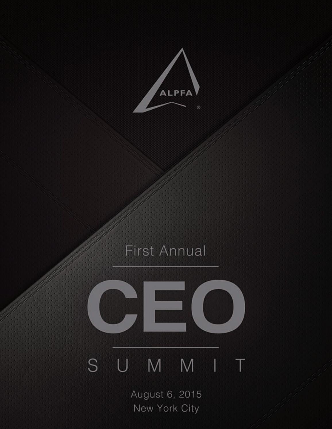CEO Summit Book by CP.Design - Issuu