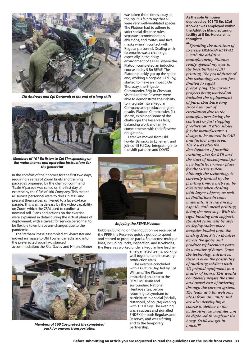 Craftsman Magazine - April 2021 by Official_REME - Issuu