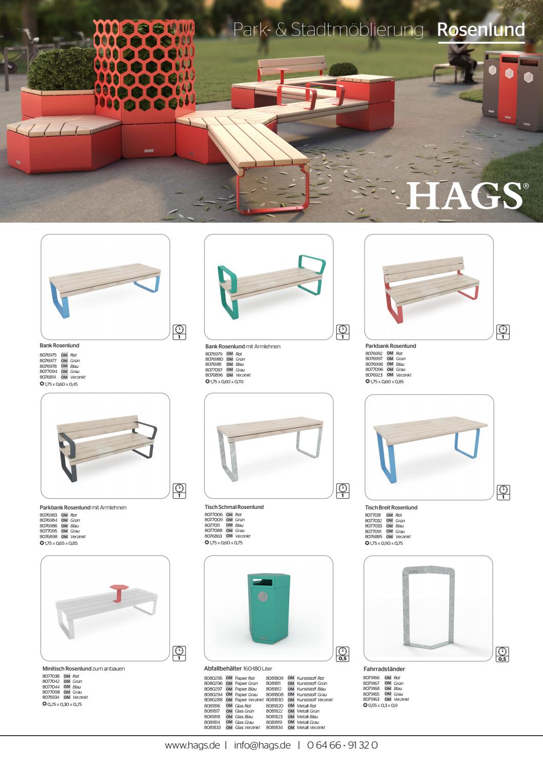 Serie Rosenlund by HAGS - Issuu
