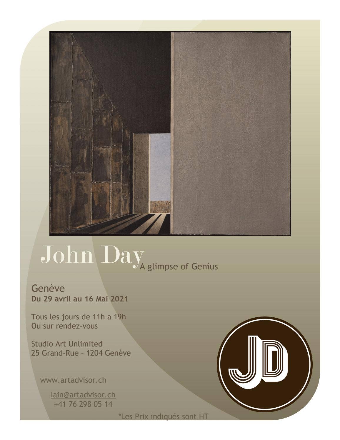 John Day Geneve, Avril 2021 Catalogue Francais by John Day artists ...