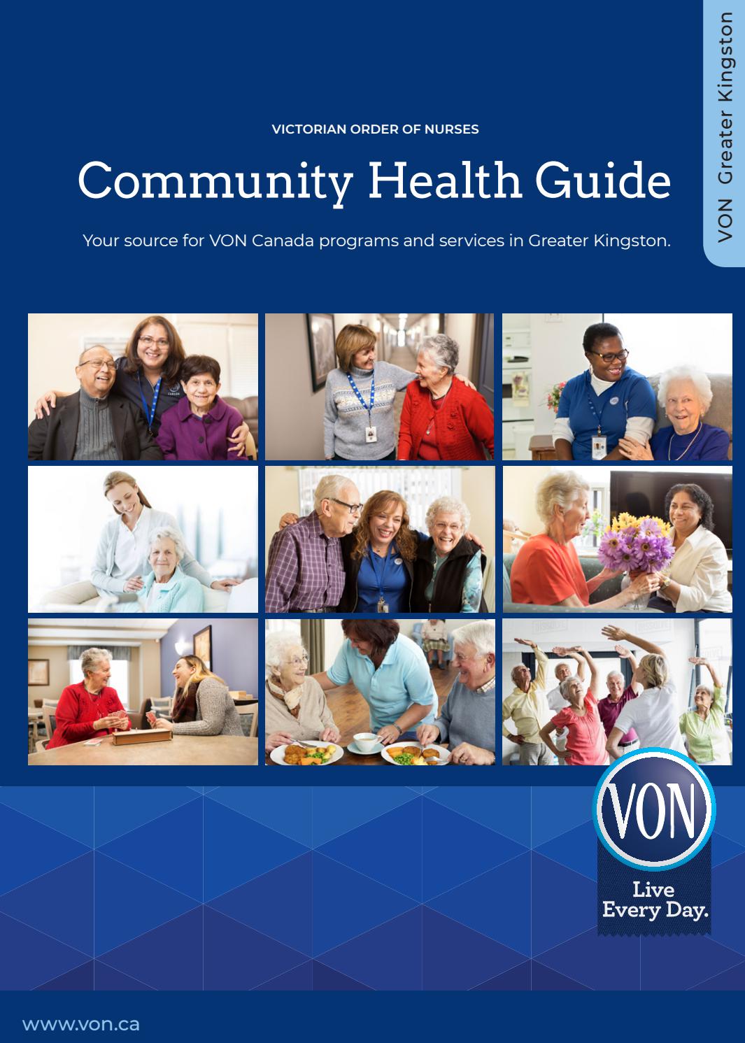 VON Community Health Guide - Greater Kingston by Willow Publishing - Issuu