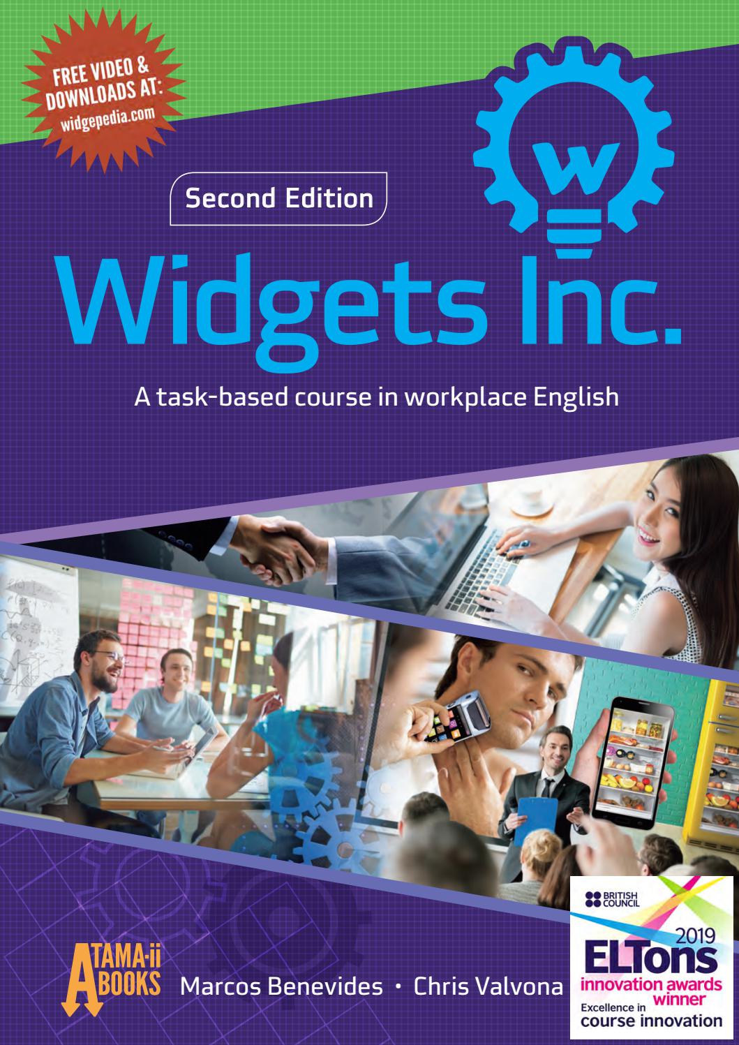 Widgets Inc.: A task-based course in workplace English 2nd Edition ...