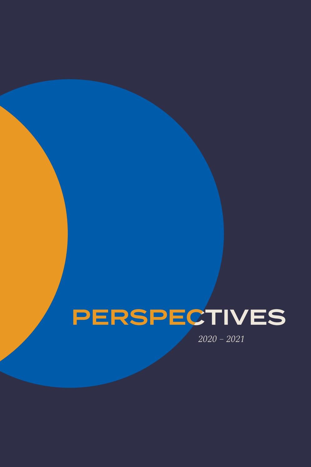 Perspectives – Windhover Vol. LV by Windhover - Issuu