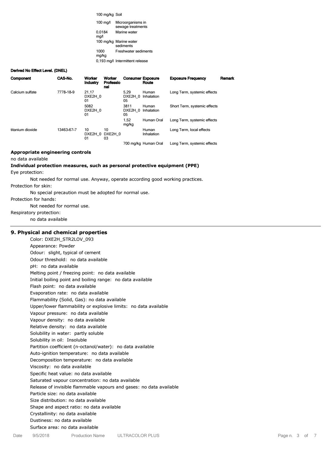 Mapei Ultracolor Plus Safety Data Sheet by nationaltiles - Issuu