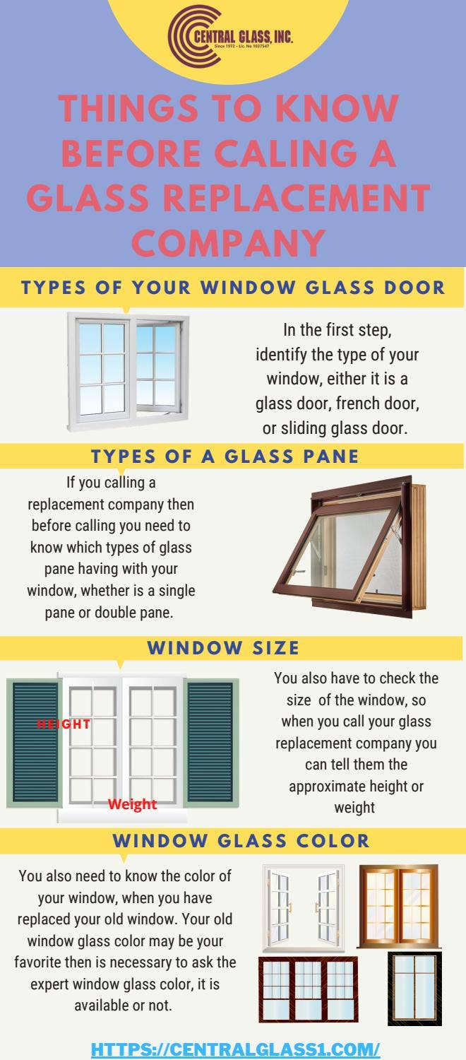 Things to Know Before Calling a Glass Replacement Company by Central ...