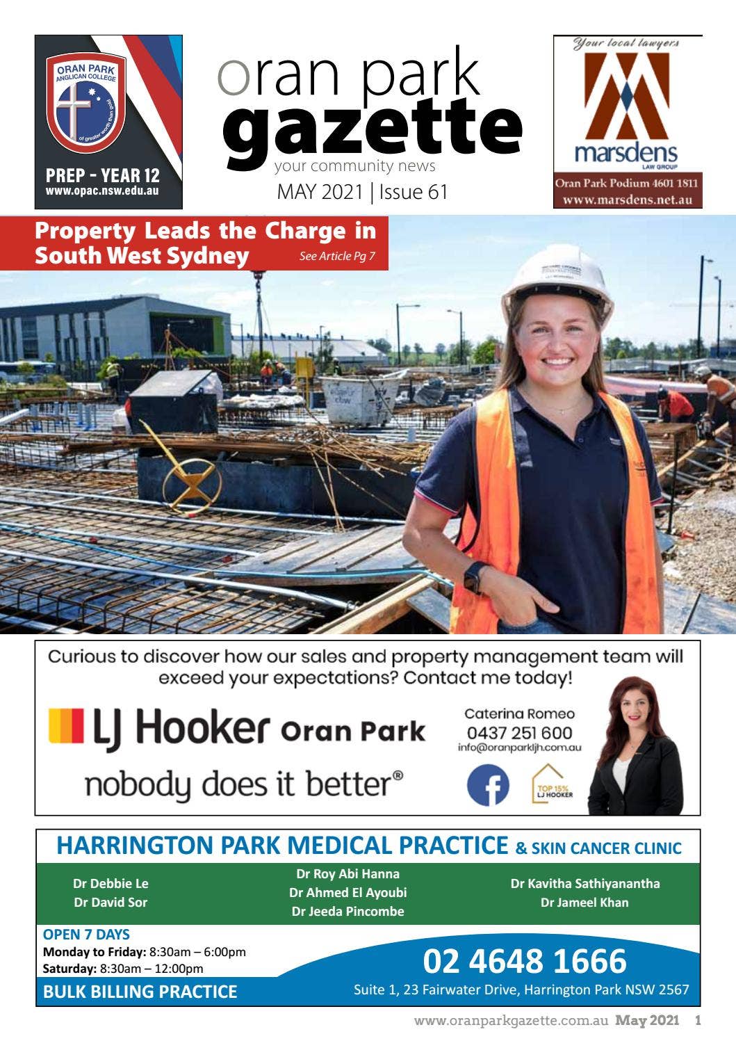 Oran Park Gazette May 2021 by District Gazette - Issuu